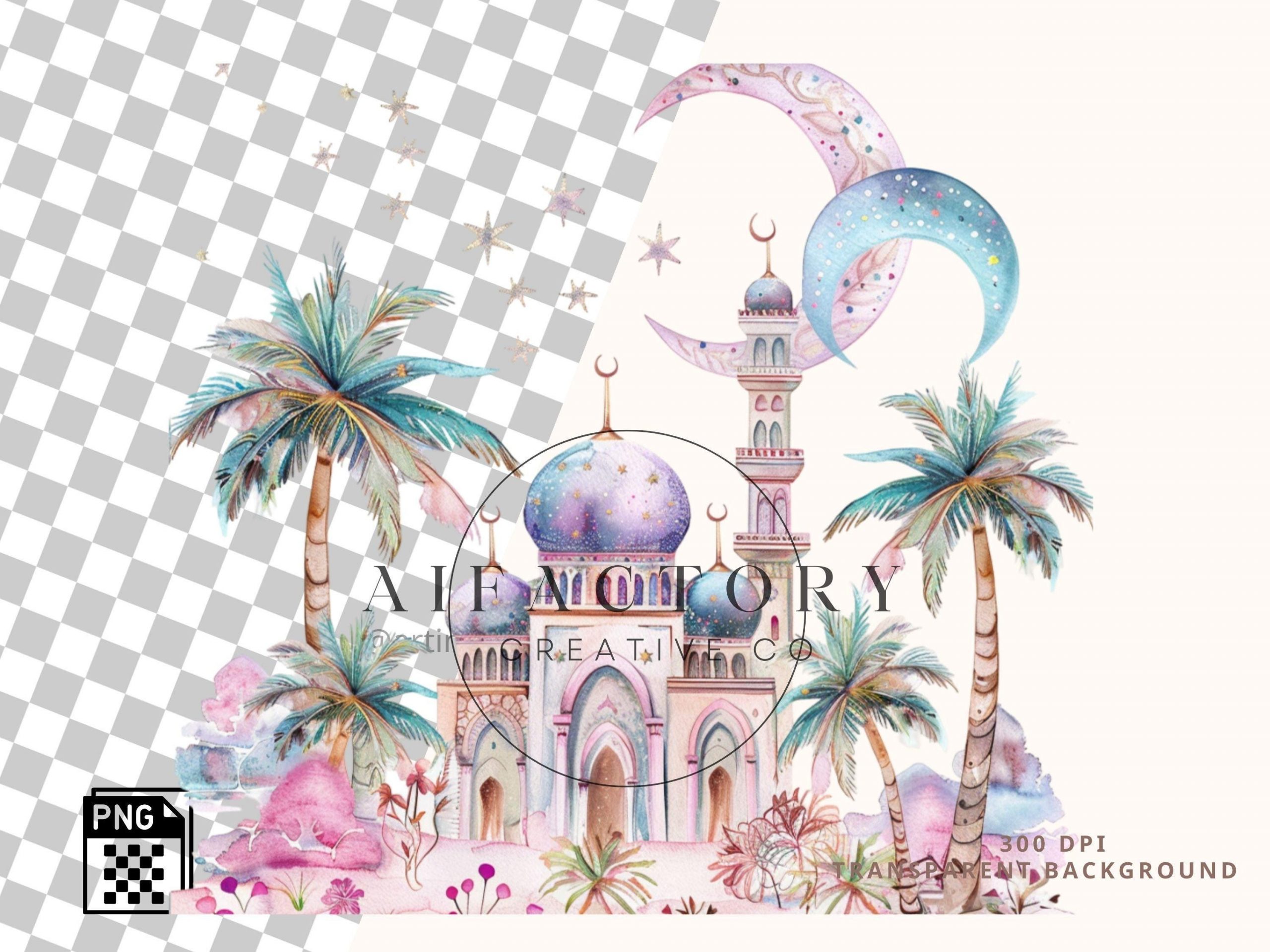 45 Ramadan Kareem Clipart, Eid Al Fitr Graphics – Aifactory Cliparts