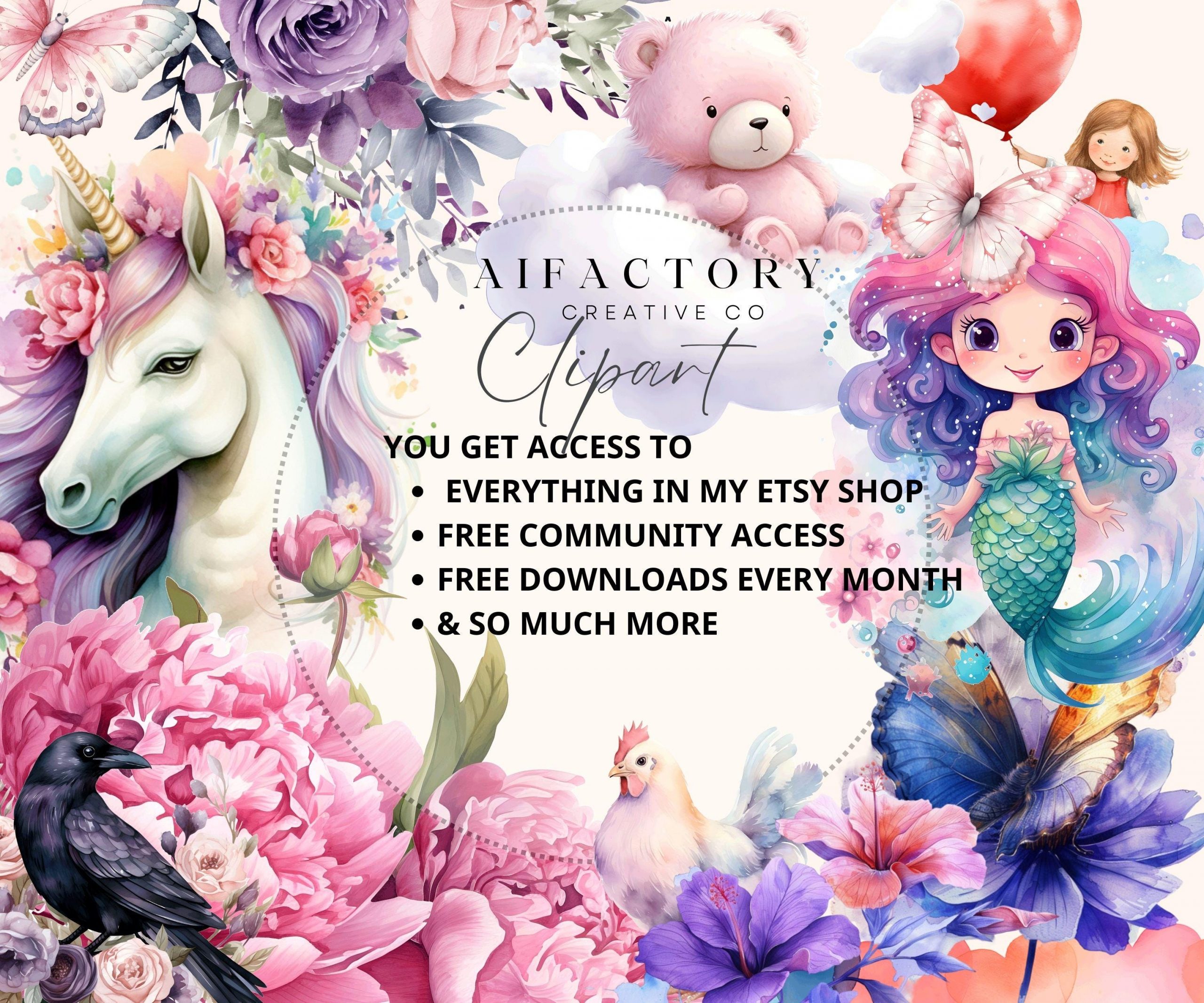 FULL SHOP ACCESS DOWNLOAD EVERYTHING IN SHOP – Aifactory Cliparts
